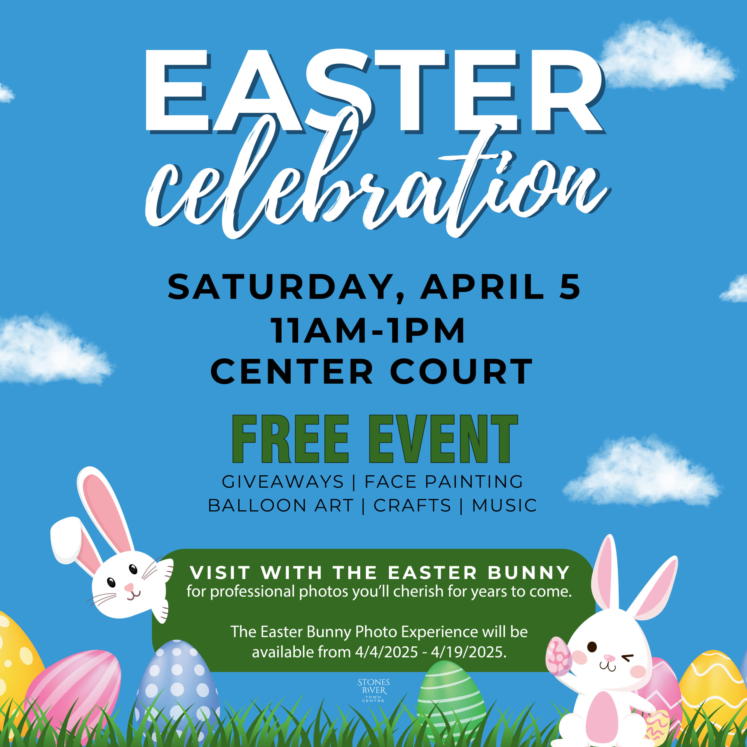 Easter Celebration at Stones River Town Centre! - Stones River Town Centre
